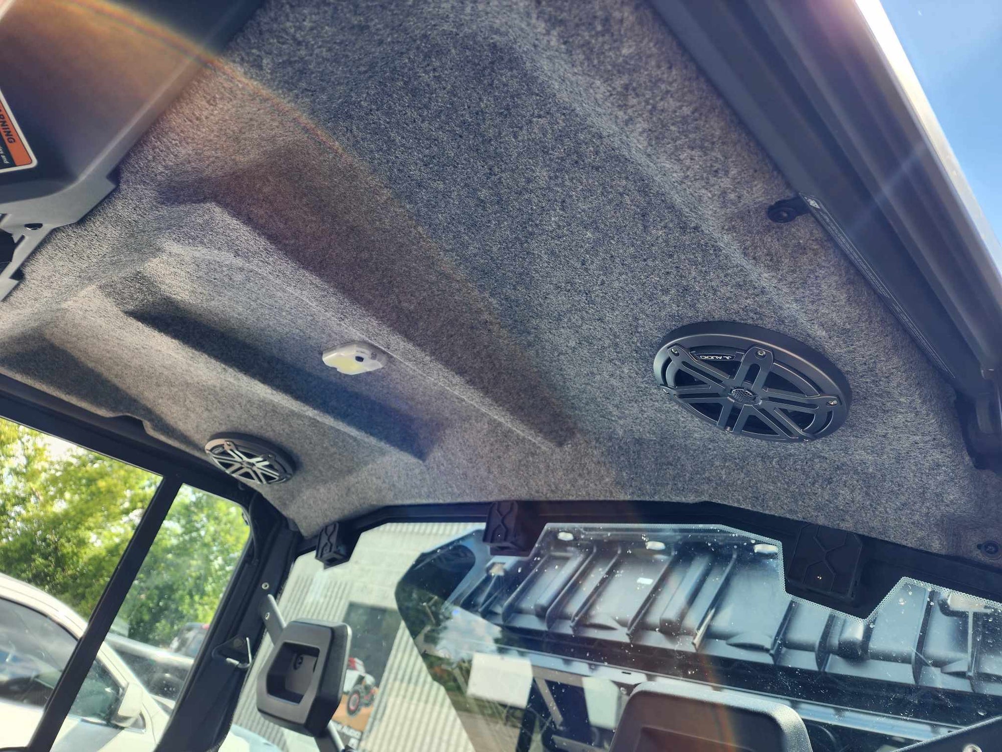 Can-Am Defender Cab/Limited Headliner Speaker Mounts – Trail Star Audio